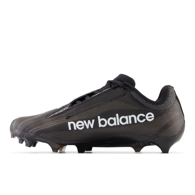 New Balance Burn X4 Black Lacrosse Cleats