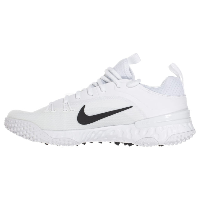 Nike Huarache 9 Elite Turf Lax White/Black Lacrosse Cleats