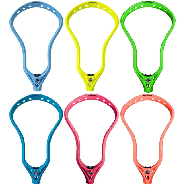 Warrior Evo QX-O Neon Colored Lacrosse Head