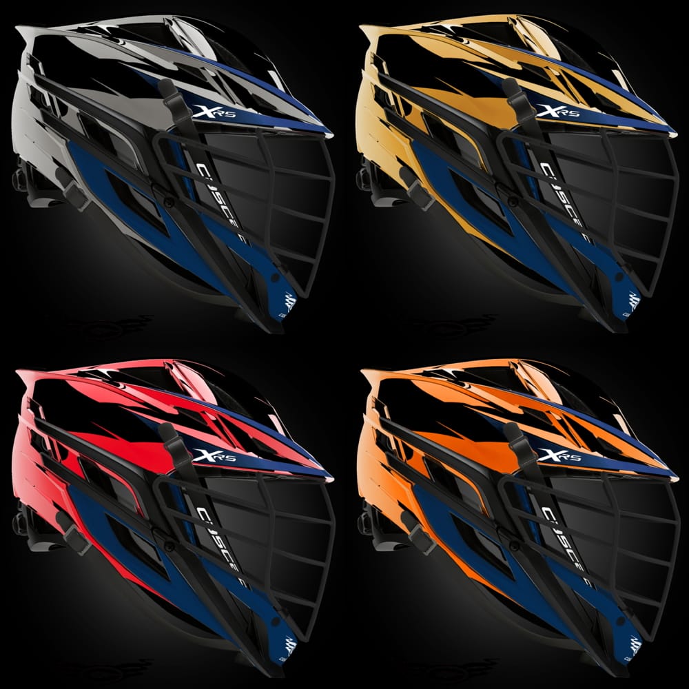 Cascade XRS Metallic Finish CUSTOM Lacrosse Helmet
