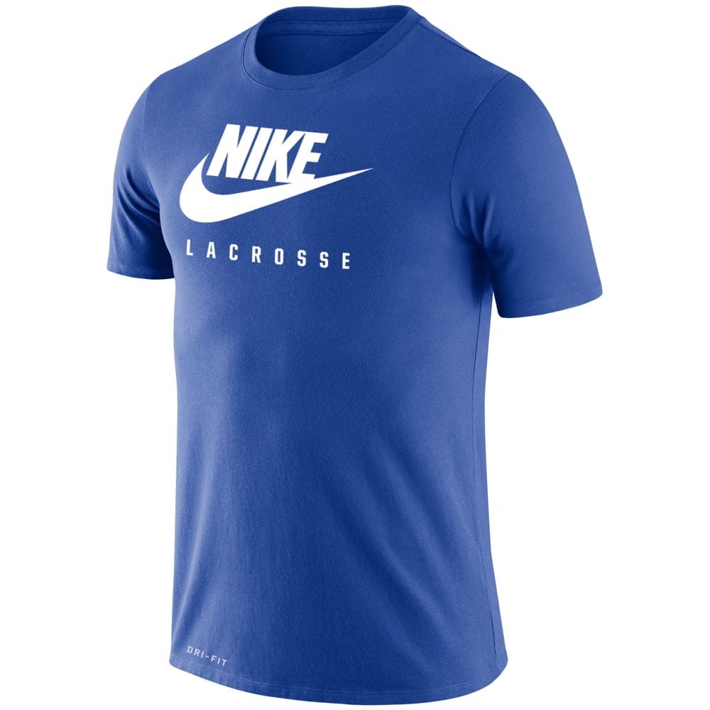 Nike Dri-Fit Legend Royal Blue Men's Training Lacrosse Shirt