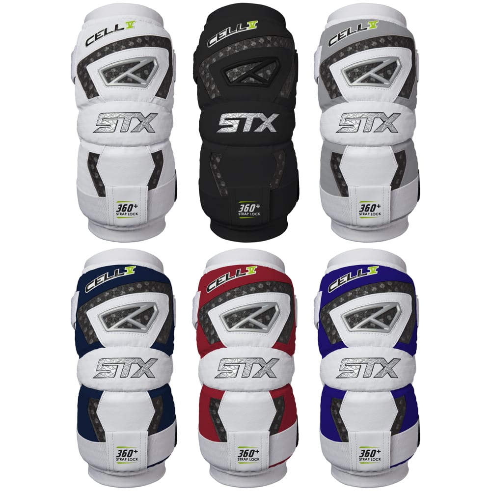 STX Cell V Lacrosse Arm Pads