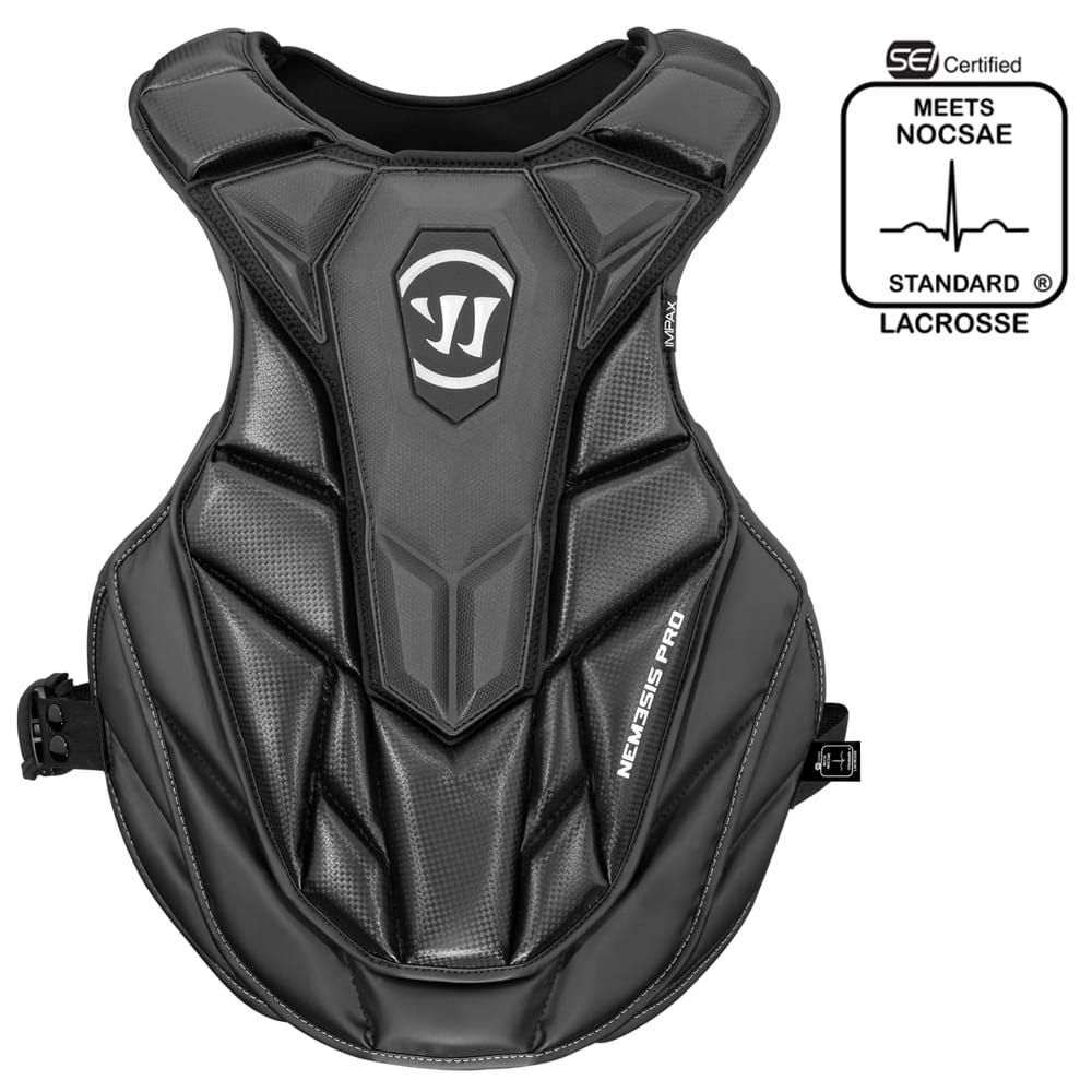 Warrior Nemesis Pro Lacrosse Goalie Chest Pad
