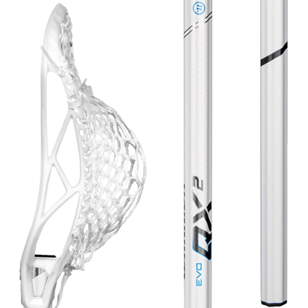 Warrior EVO QX2-O ISO Composite Complete Attack Lacrosse Stick