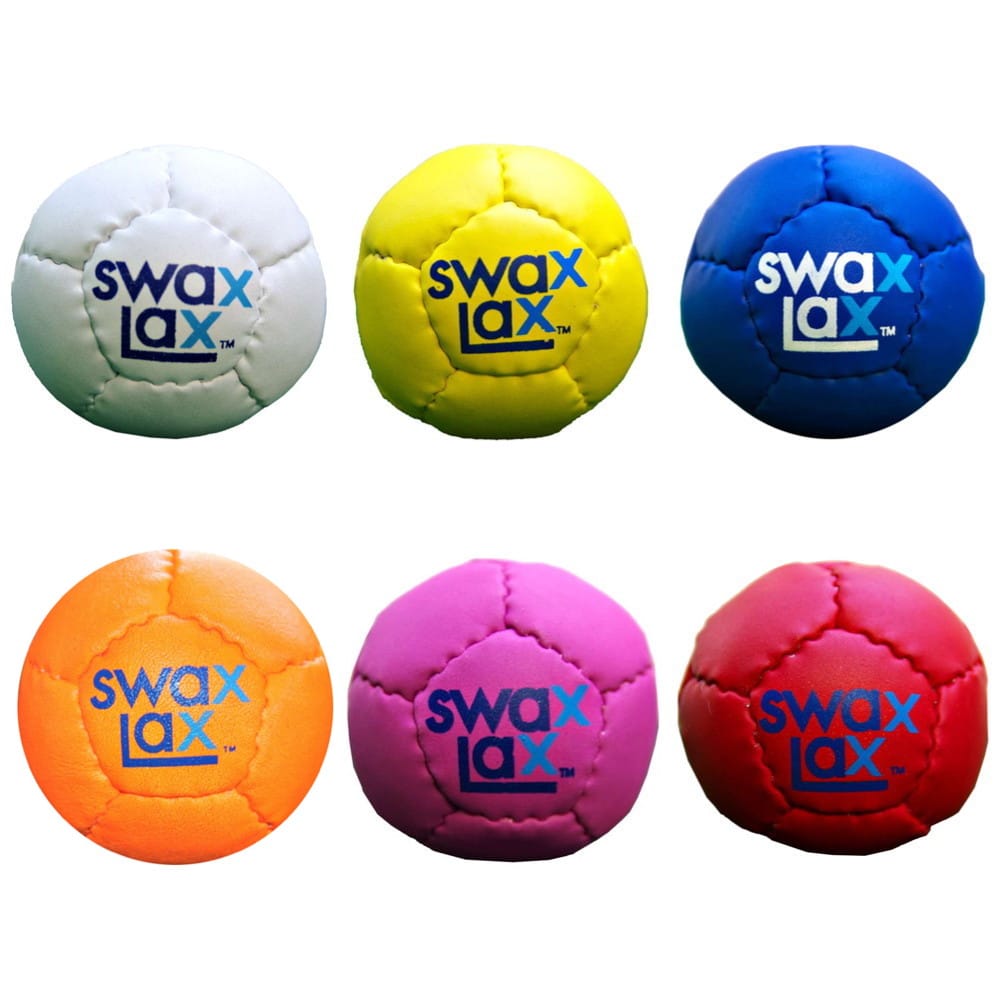 Swax Lax Soft Weighted Lacrosse Training Balls - Case of 24