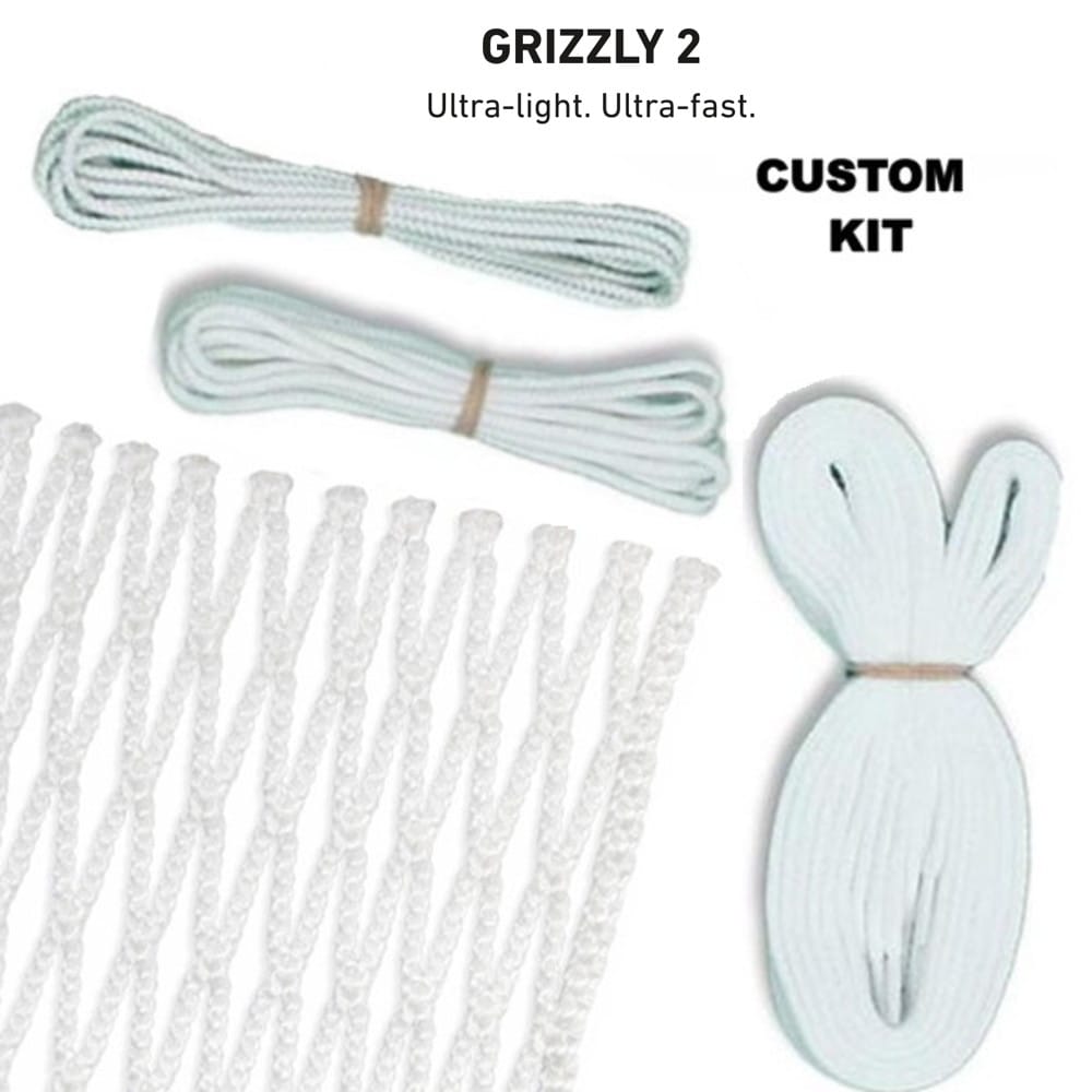 SportStop STRING KING GRIZZLY 2 CUSTOM Goalie Lacrosse Mesh Stringing Kit