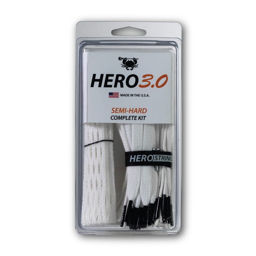 ECD Hero 3.0 Semi-Hard Lacrosse Mesh Stringing Kit