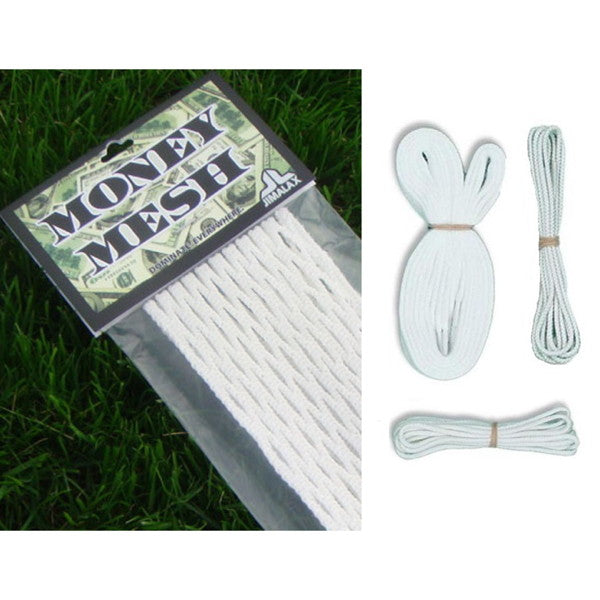 SportStop JIMALAX MONEY MESH CUSTOM Men's Lacrosse Mesh Stringing Kit
