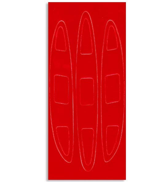 Cascade CPX/CPro/CPV/CLH2 Lacrosse Helmet Vent Cover Decals