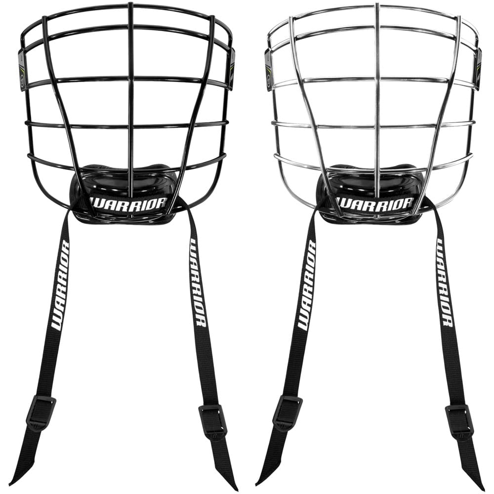 Warrior Fatboy Box Lacrosse Cage Face Mask with Chin Strap