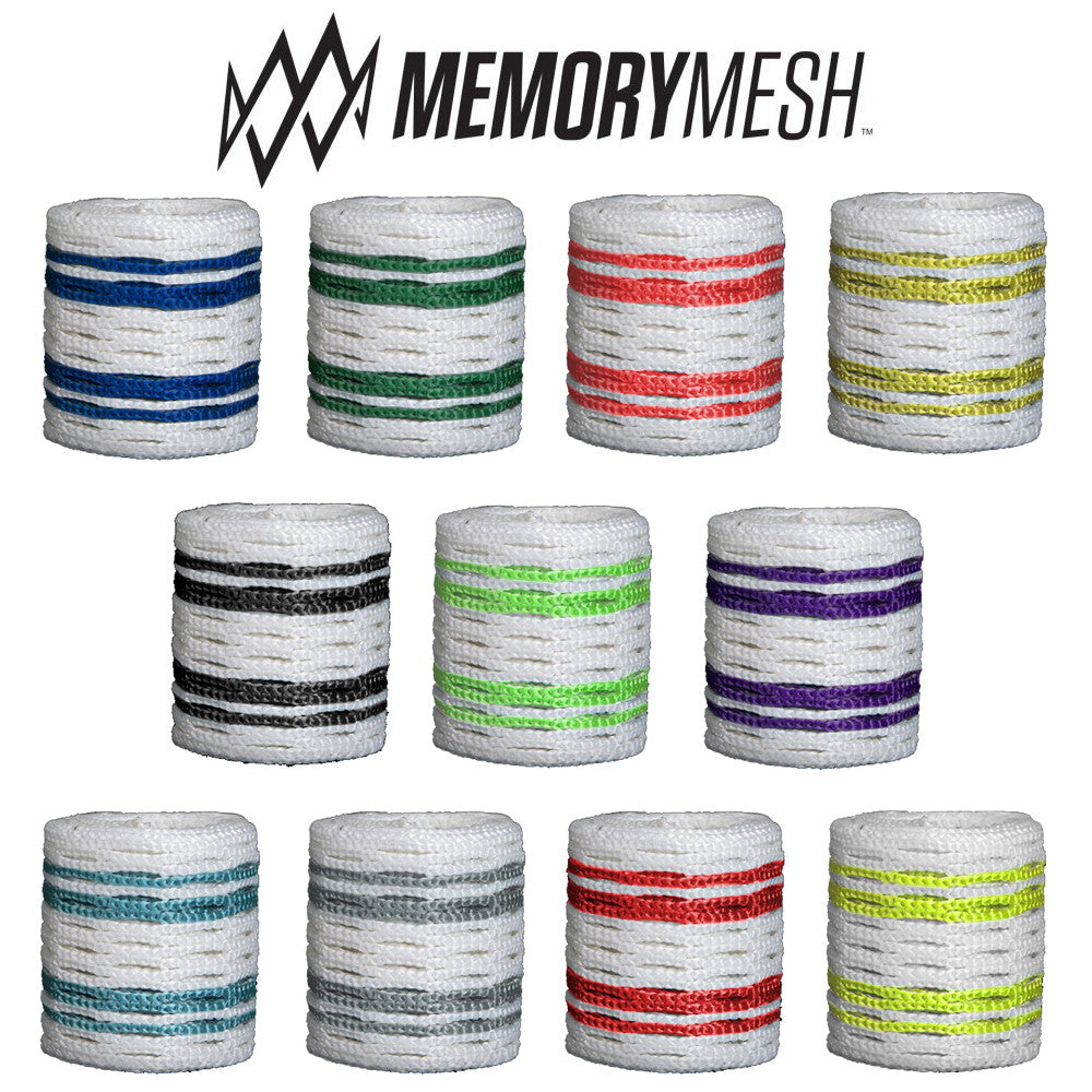 STX Memory Mesh Colored 10 Diamond Lacrosse Mesh Stringing Piece