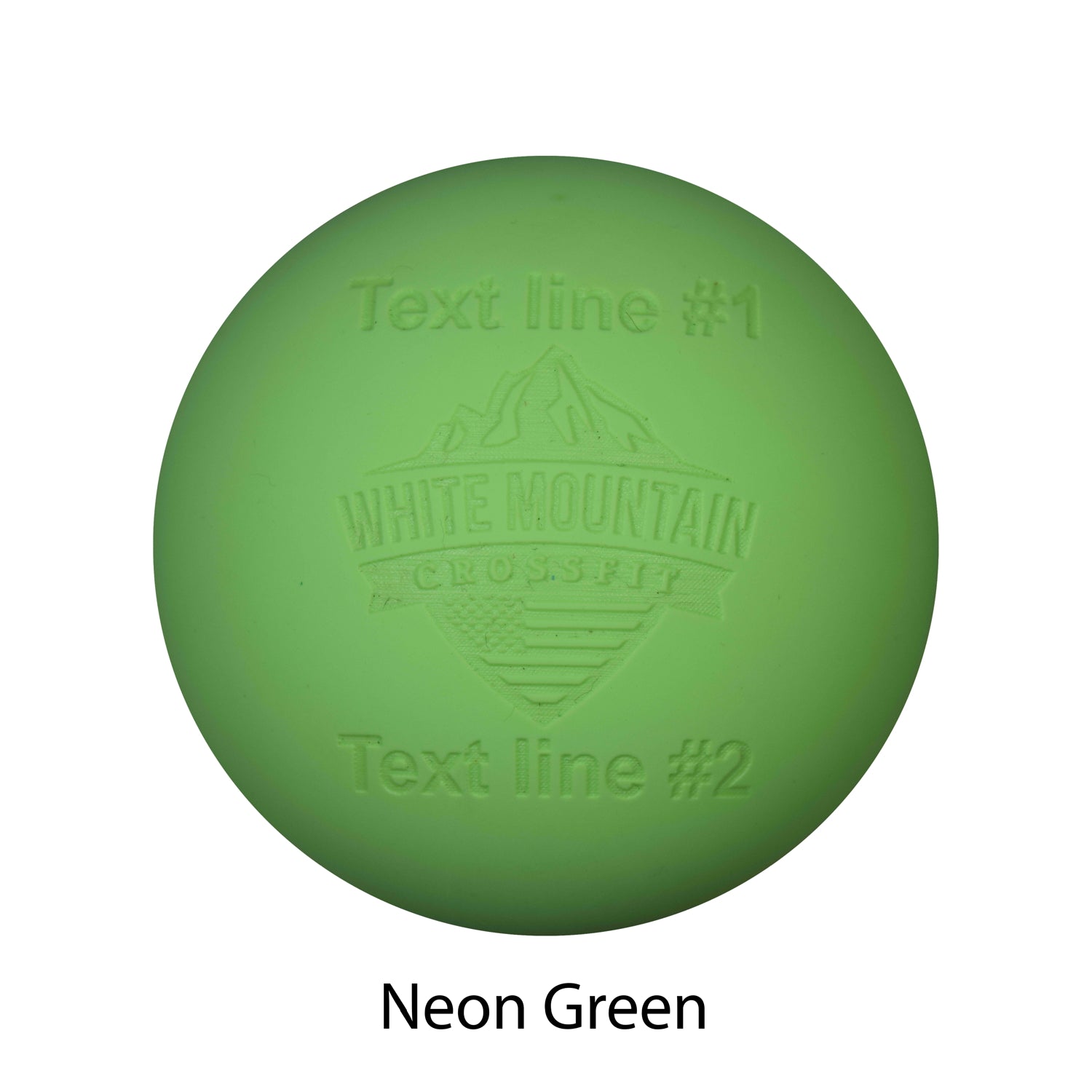 Laser Engraved Lacrosse Award Balls With Your Logo and Personalization